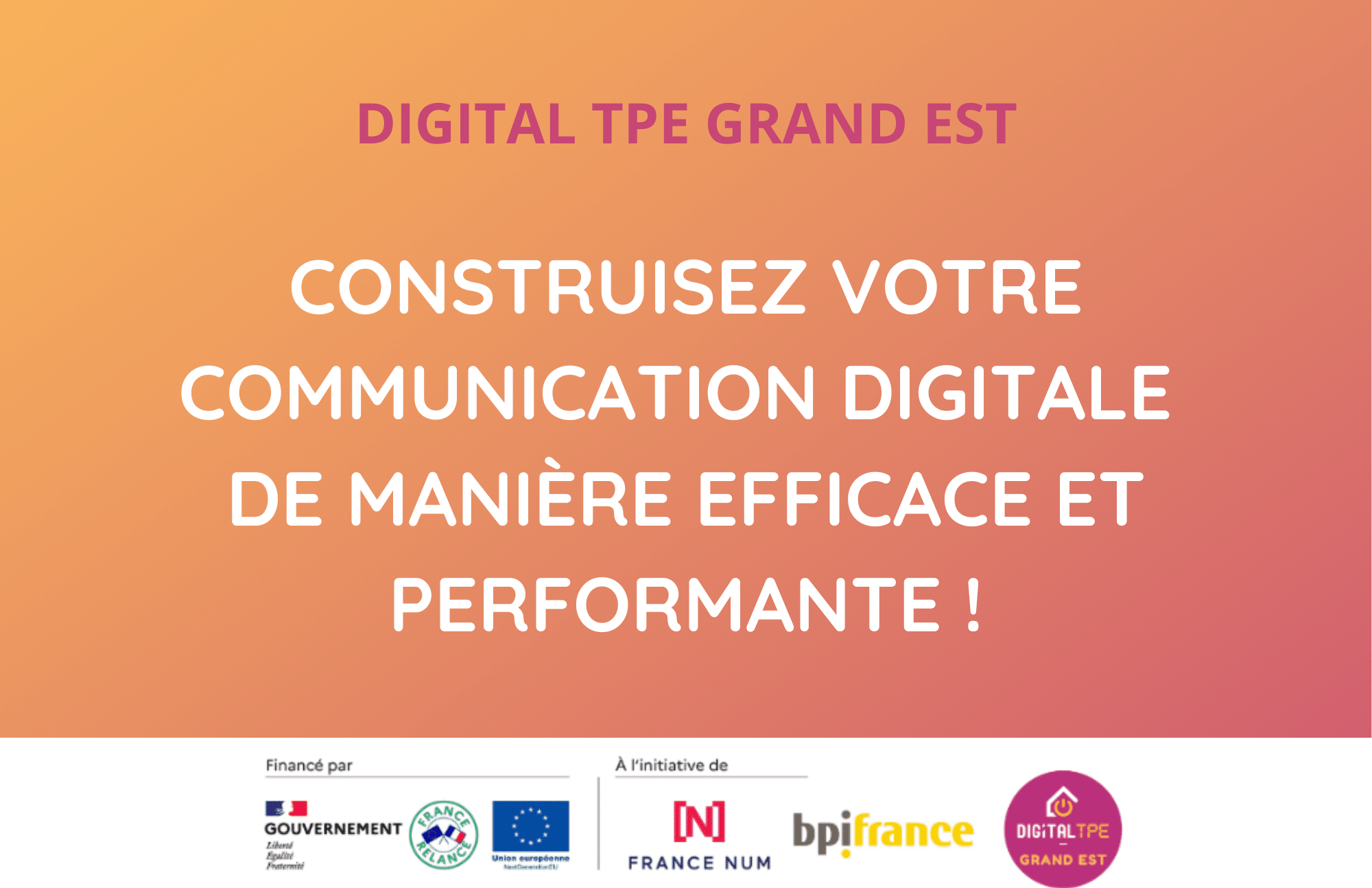 Construisez votre communication digitale de manière efficace et ...