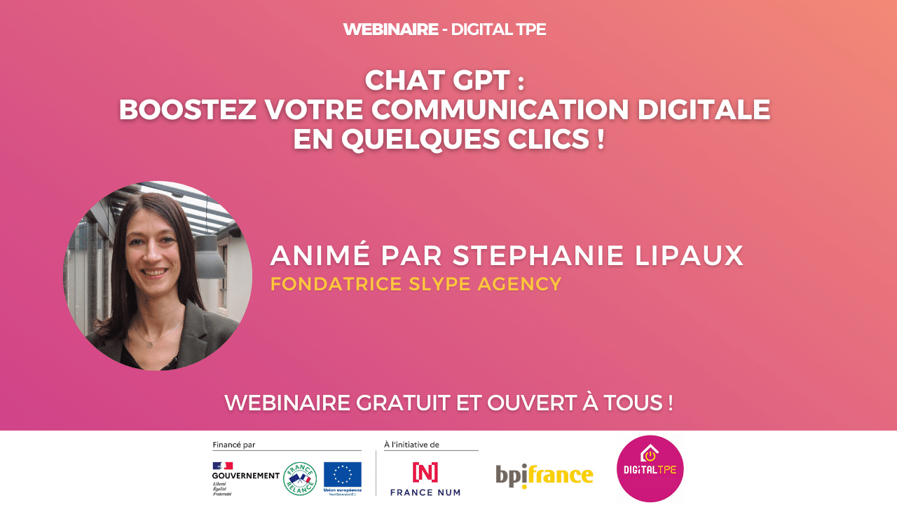 03 août 2023 - Chat GPT : boostez votre communication digitale en quelques clics ! - Digital TPE ...